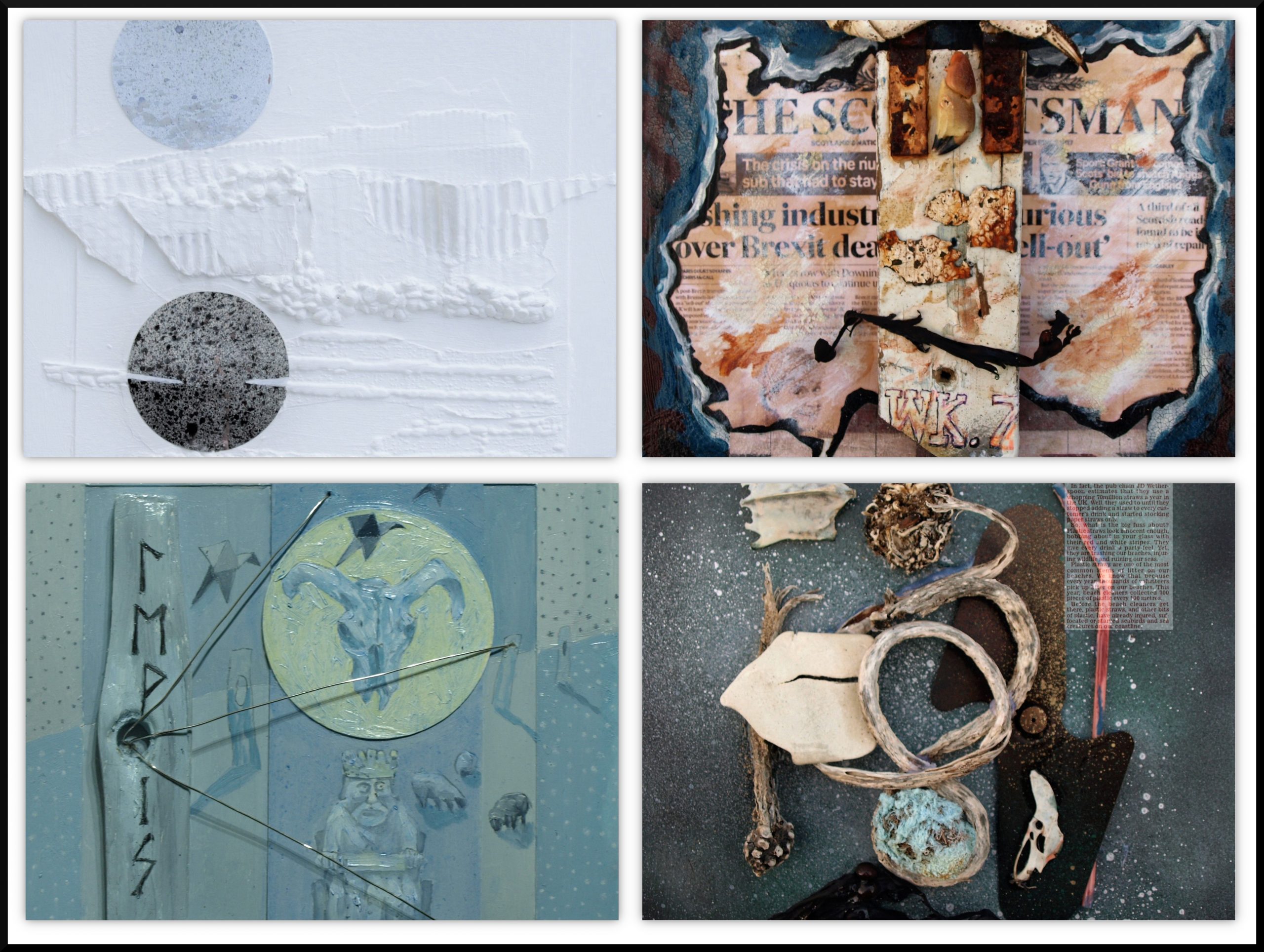 Semi-Abstract Paintings - William B Wallace Collection